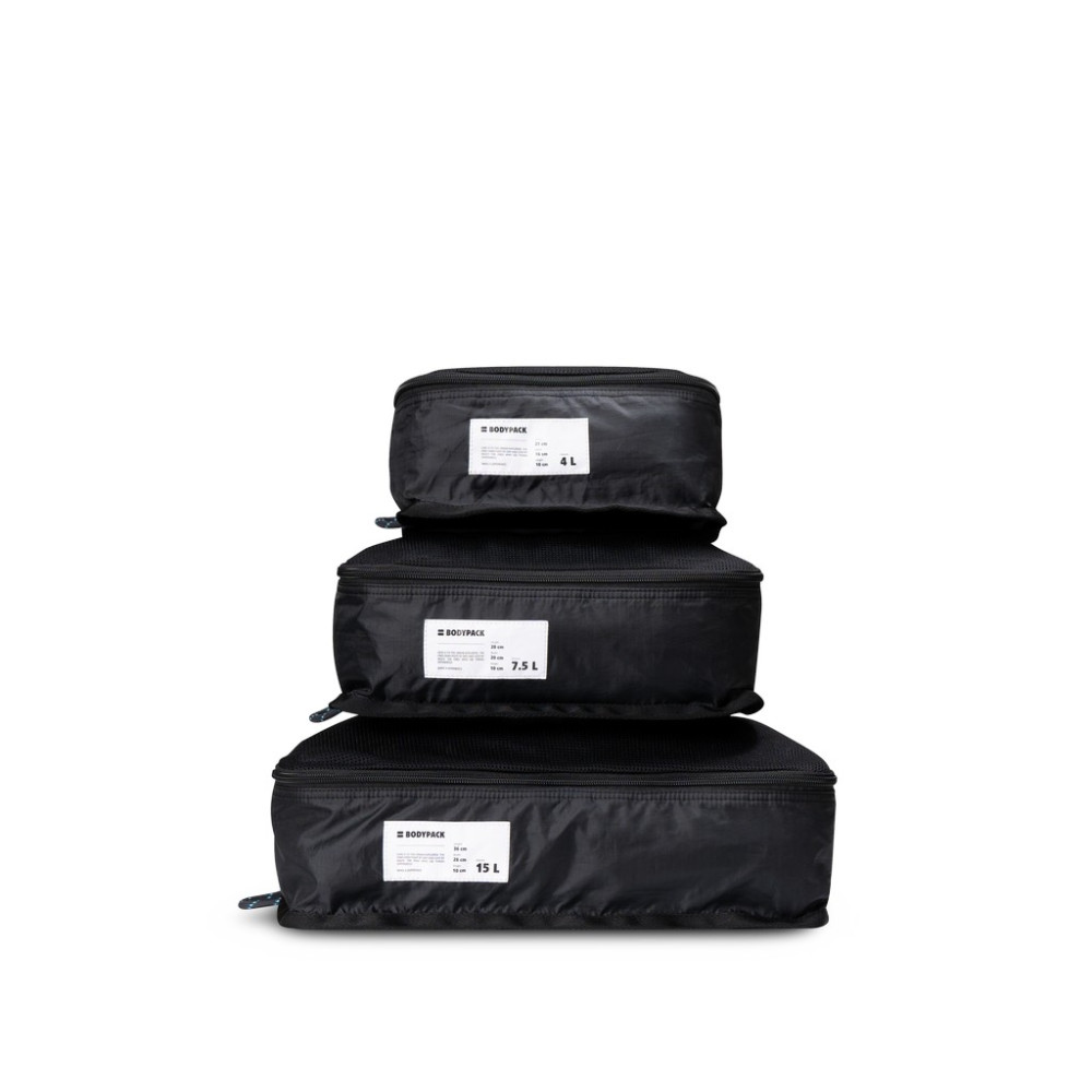 Packing Cube Bodypack Trav Pack 3 in 1 Black | Bodypack