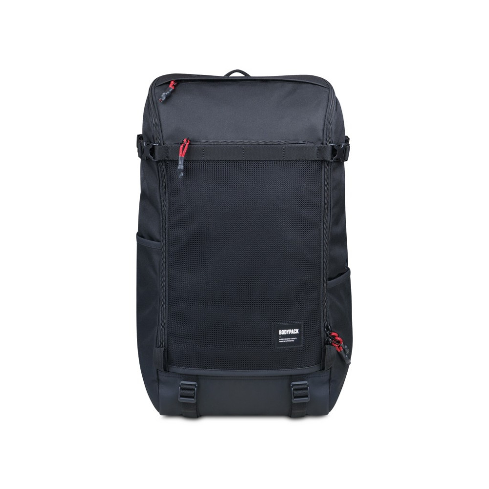 Backpack Bodypack Trapmesh Tas Punggung - Black | Bodypack
